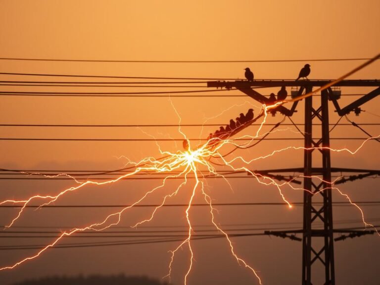 How Do Birds Sit On Power Lines Without Getting Electrocuted?