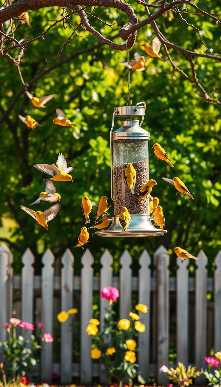 Attracting Goldfinches in Your Yard